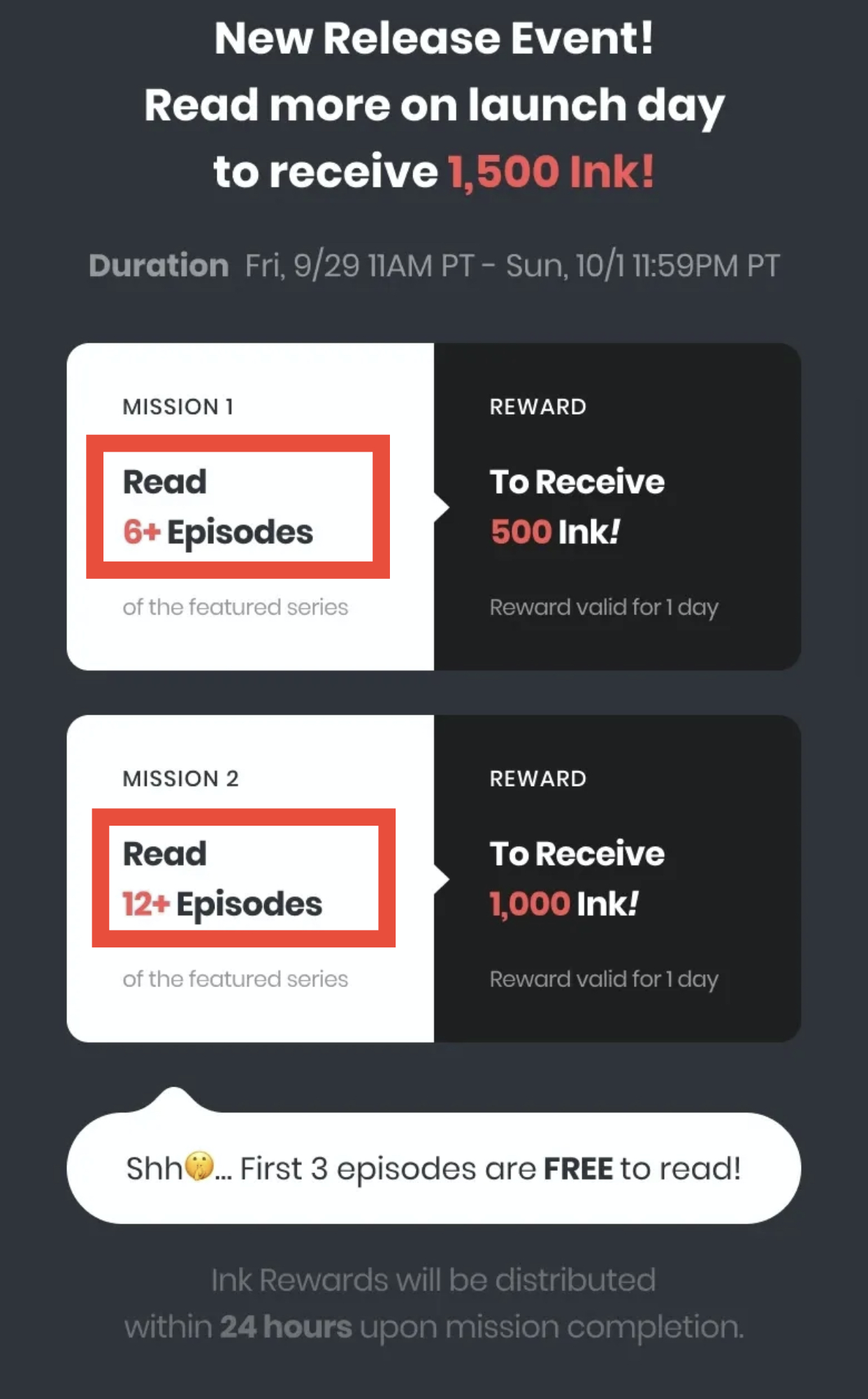 What is the difference between a Reading Event and an Unlock Event? – Tapas